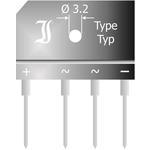 GBI25A Diotec Semiconductor AG | Diodes - RF | Richard Electronics