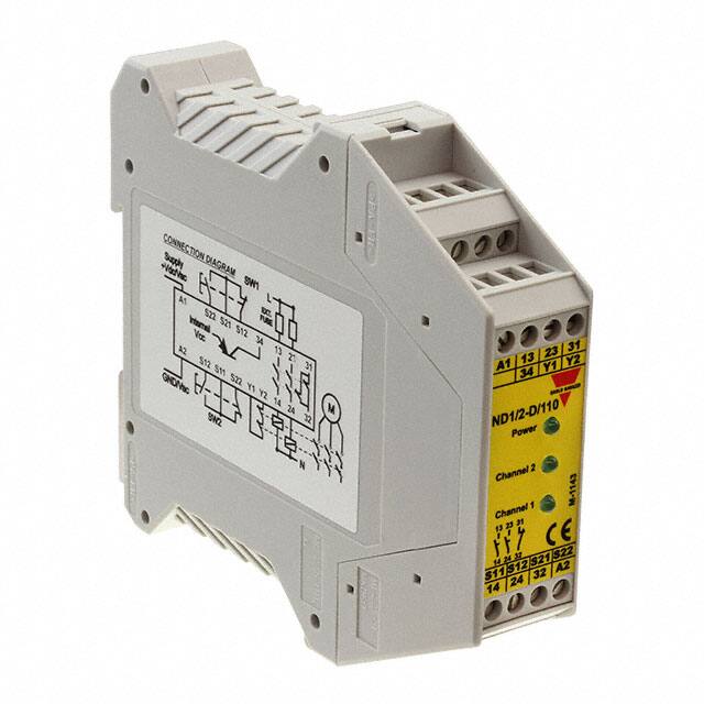 ND12D110CG Carlo Gavazzi Inc. | Safety Relays | Richard Electronics