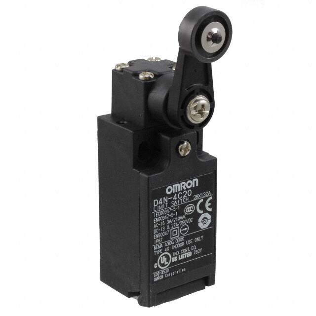 D4N-2C20R Omron Automation and Safety | Snap Action, Limit Switches | Richard Electronics