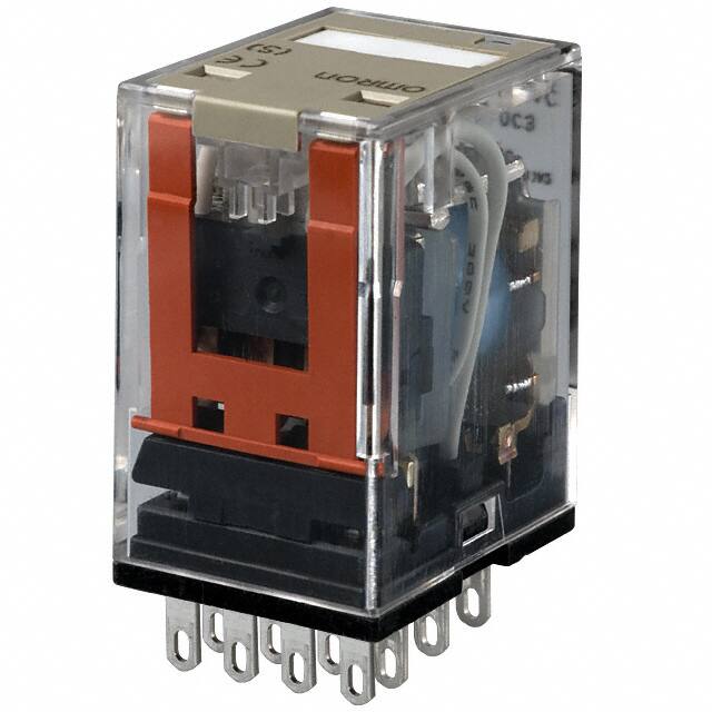 MY2IN DC24 (S) Omron Automation and Safety | Power Relays, Over 2 Amps ...