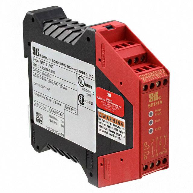 SR131A00 Omron Automation and Safety | Safety Relays | Richard Electronics