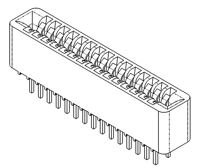 EBC36DETN Sullins Connector Solutions | Card Edge Connectors ...