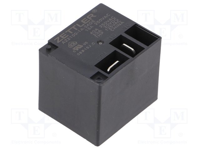AZ2100-1A-24DE American Zettler | Power Relays, Over 2 Amps | Richard ...